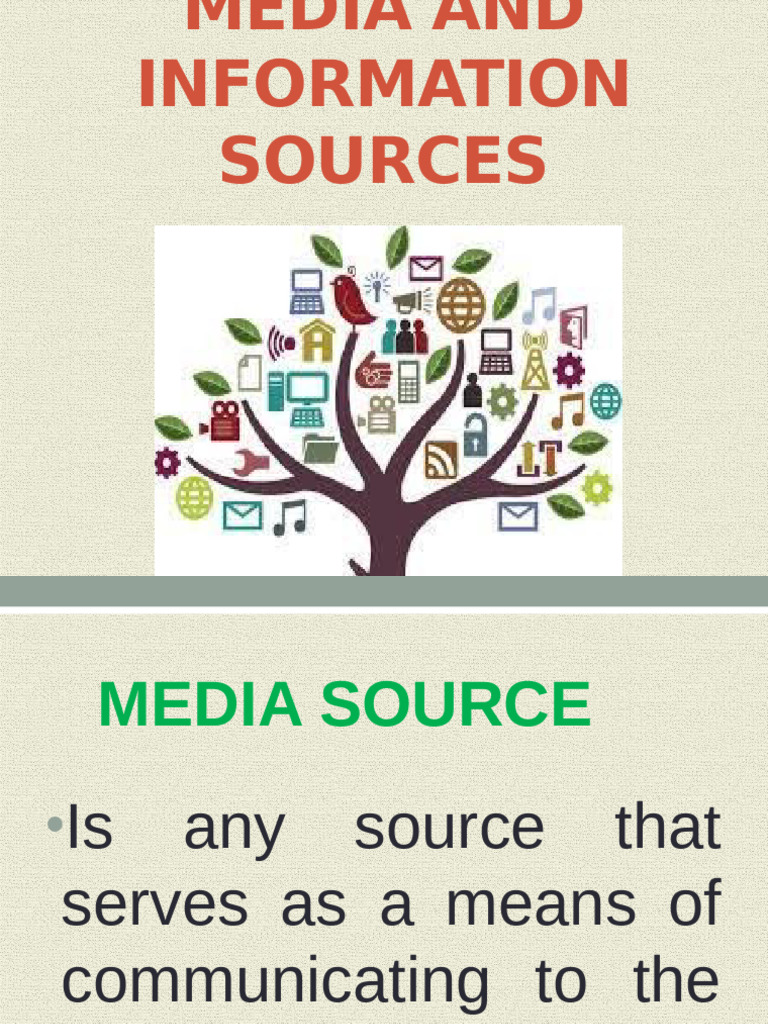 Understanding Media and Information Sources | PDF | Libraries | Information