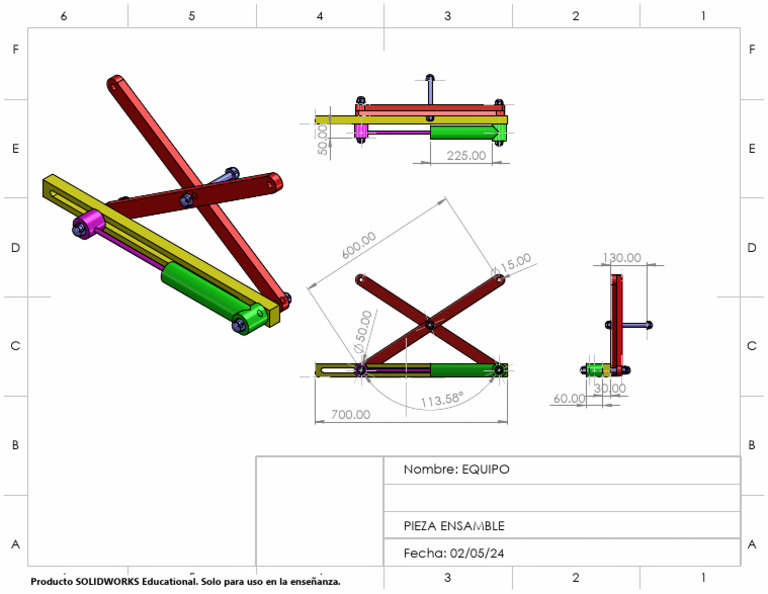 Ensamble Ficha | PDF