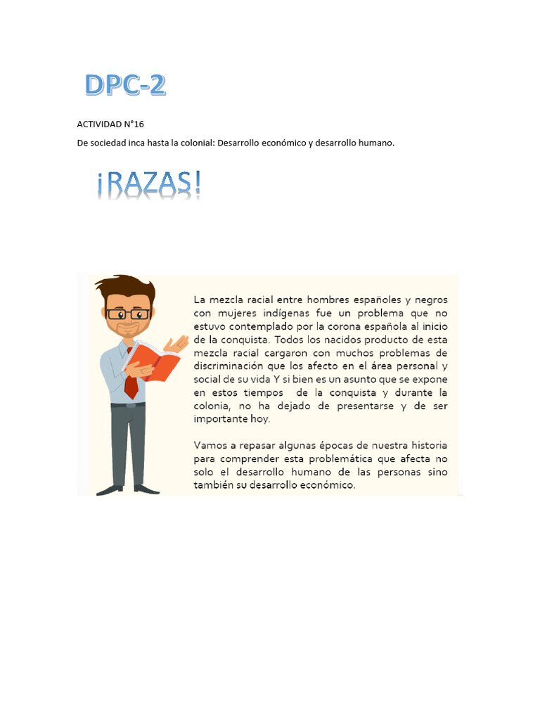 Actividad N°16 DPC-2 | PDF | Viajes y turismo | Historia