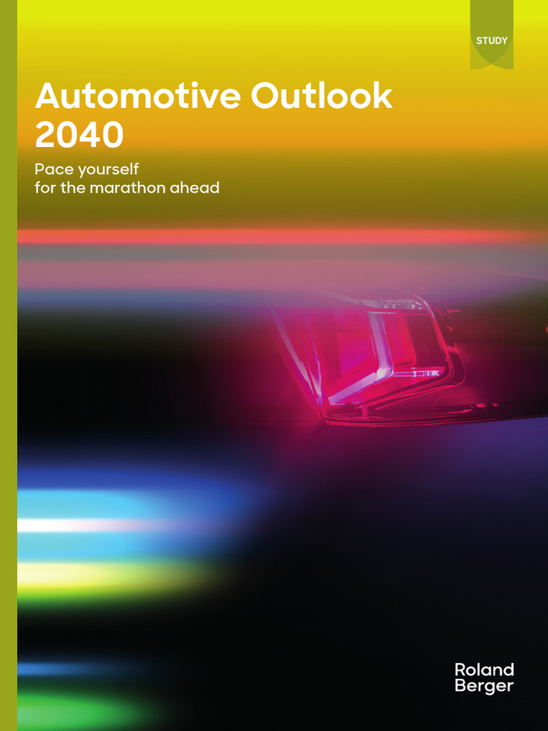 Automotive Outlook 2040 October 2024 1730829135 | PDF | Economic Growth ...