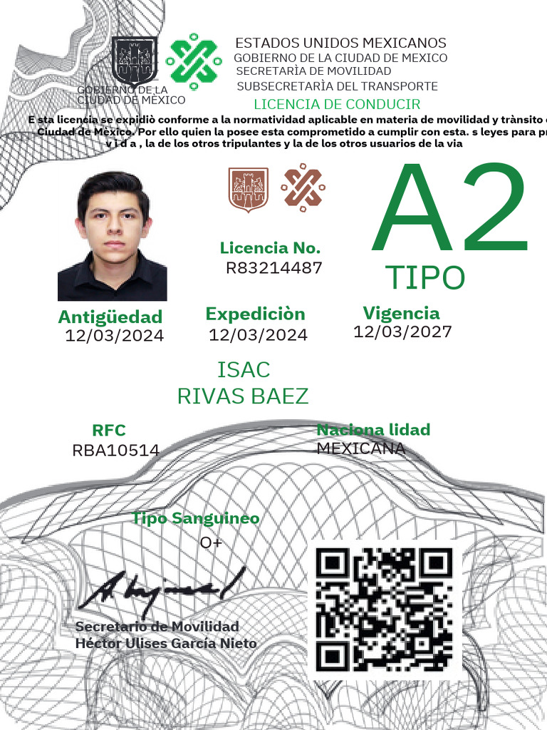Licencia CDMX PDF | PDF