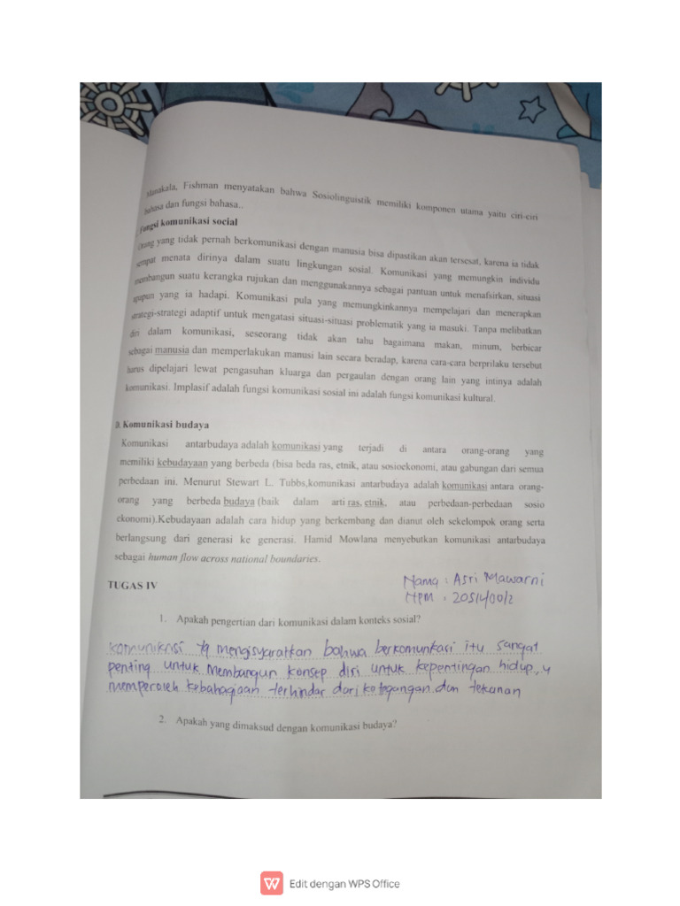 Asri Mawarni - 205140012 - Komkep | PDF