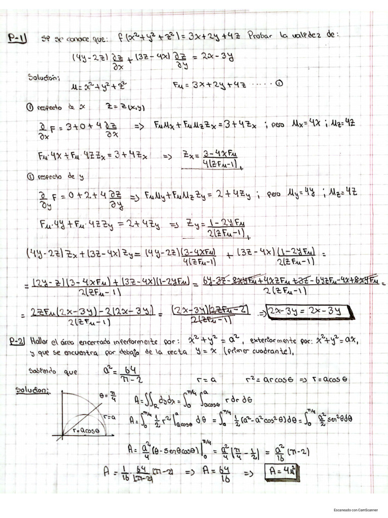 Sol-MAT-102-EXM-FINAL Calculo 2 Solucionario | PDF