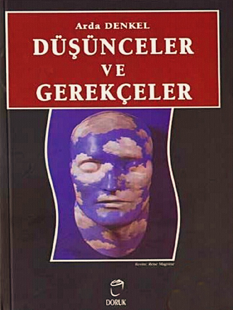 Arda Denkel Düşünceler Ve Gerekçeler - SOFİSTLER | PDF