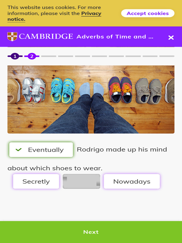 Adverbs of Time Explained | PDF