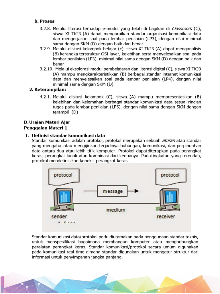 Standar Komunikasi Data & Internet | PDF | Seni | Komputer