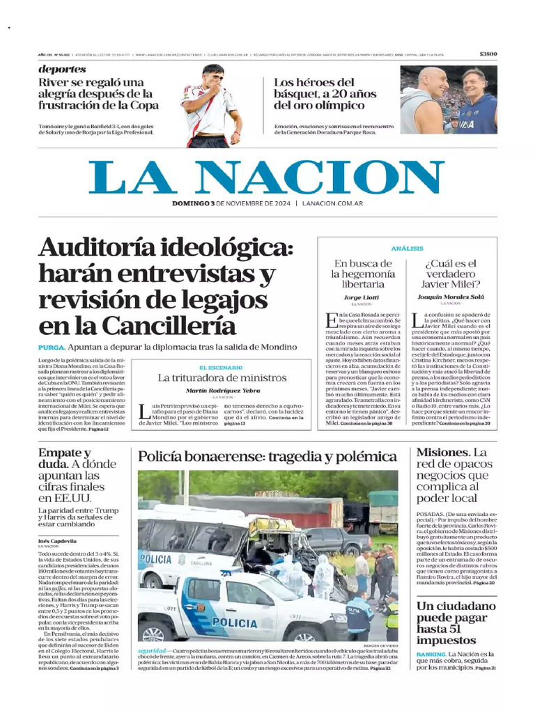 La Naci 211 N - Argentina - 03 Noviembre 2024 | PDF