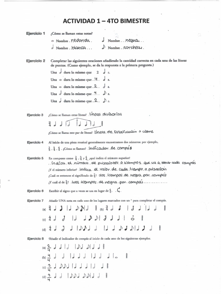 Tarea de Música | PDF