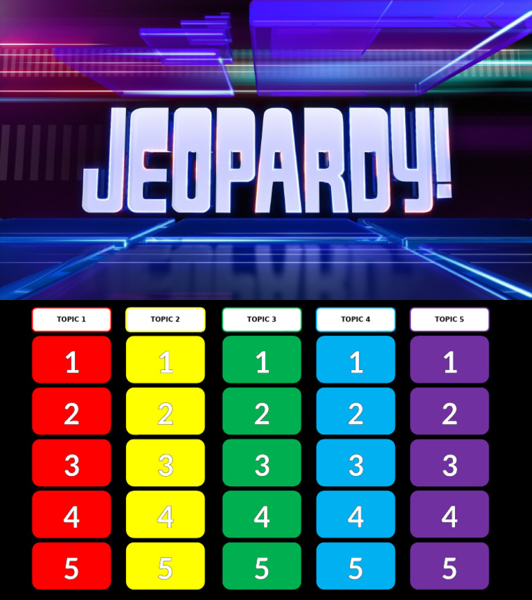 GAME 3 - Jeopardy - PPTX Filipino Q1W1 2 | PDF