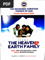 AFM Zimbabwe 2025 Events Calendar | PDF | Christian Theological ...