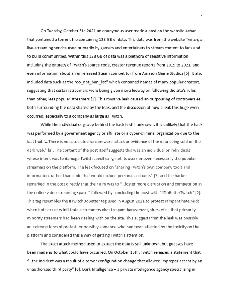 Research Paper Final | PDF | Cyberspace | Computer Network