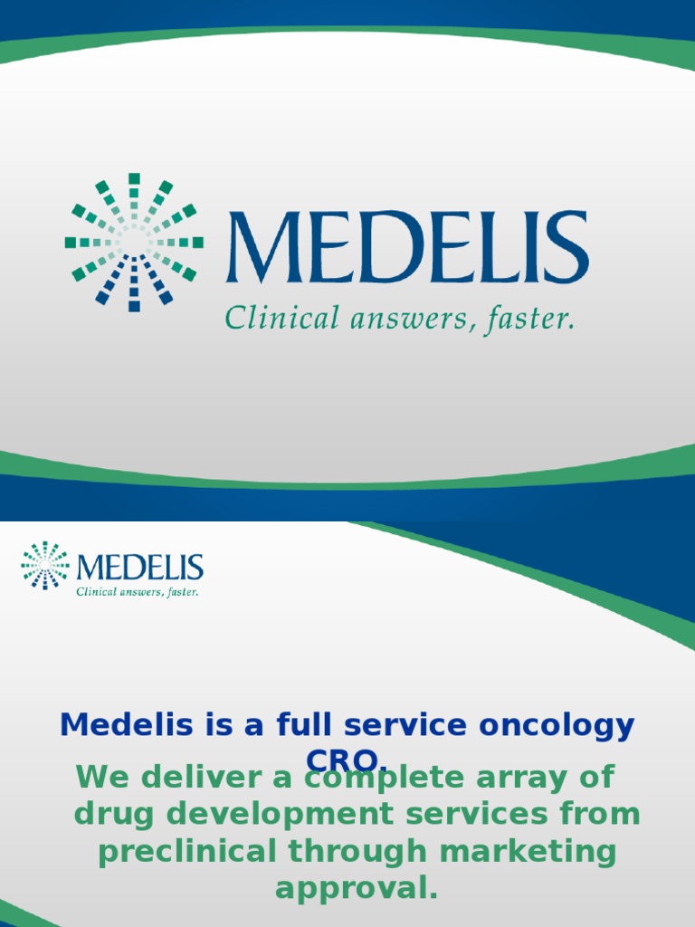 Medelis Oncology CRO Services | PDF | Chemotherapy | Drug Development