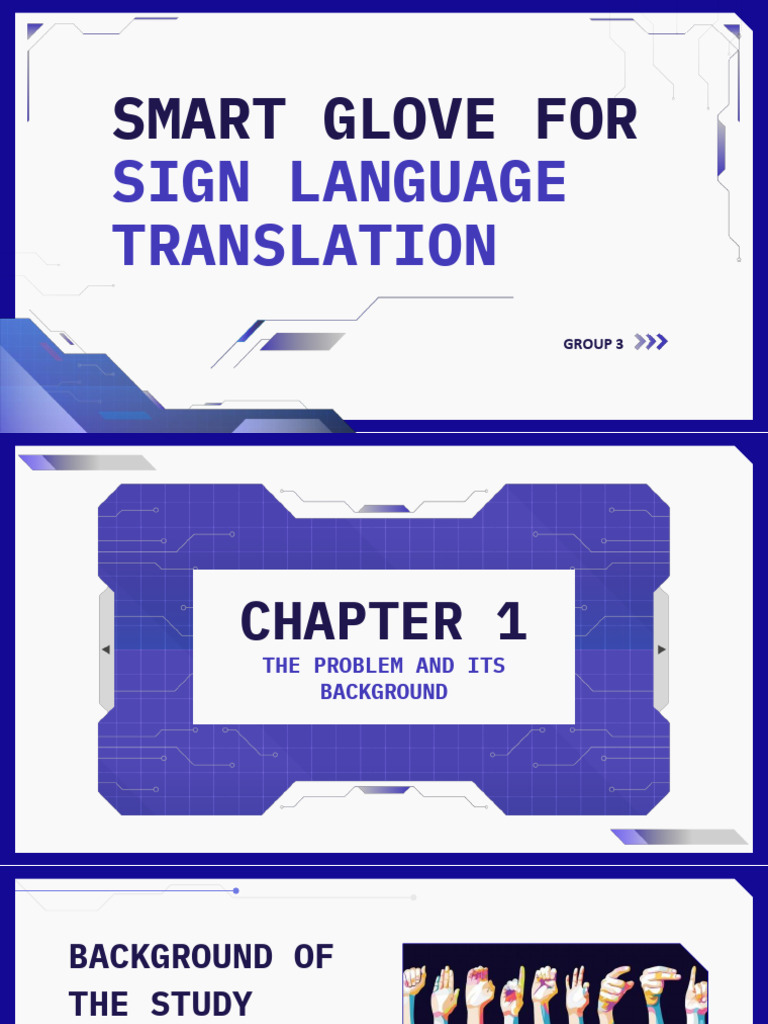Smart Glove for ASL Translation | PDF | Communication | Sign Language