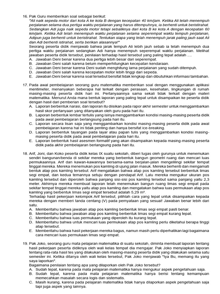 To Ukpppg MTK Bagian 2 | PDF