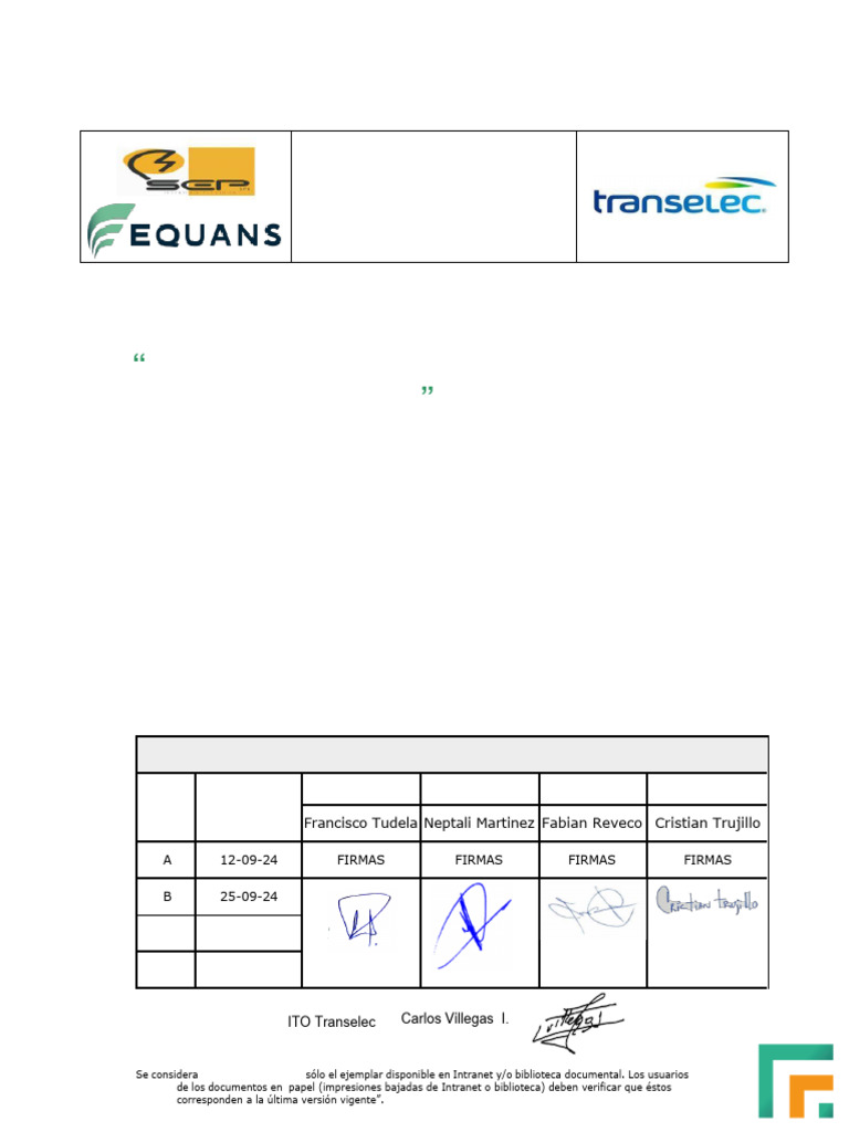 P-TRA-TRA-CAPEXZC 025 Reemplazo 89H5-1 Y 2 REV B 001 f73XEmk | PDF ...