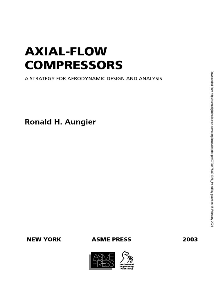 axial flow compressors | PDF | Boundary Layer | Aerodynamics