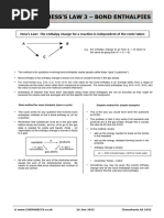Bond Energy Calculation Worksheet | PDF | Science & Mathematics ...