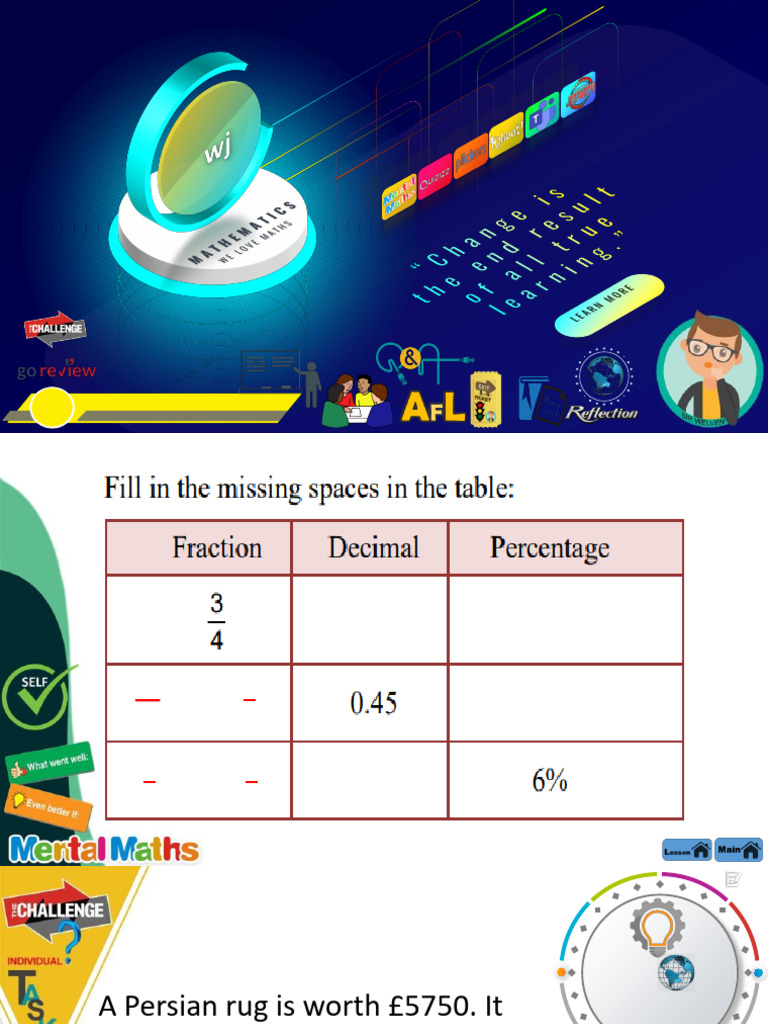 Percentages | PDF | Percentage | Mathematics