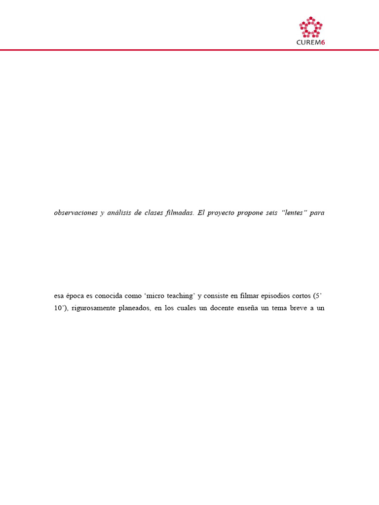 Los Seis Lentes de Arcavi | PDF | Enseñando | Maestros