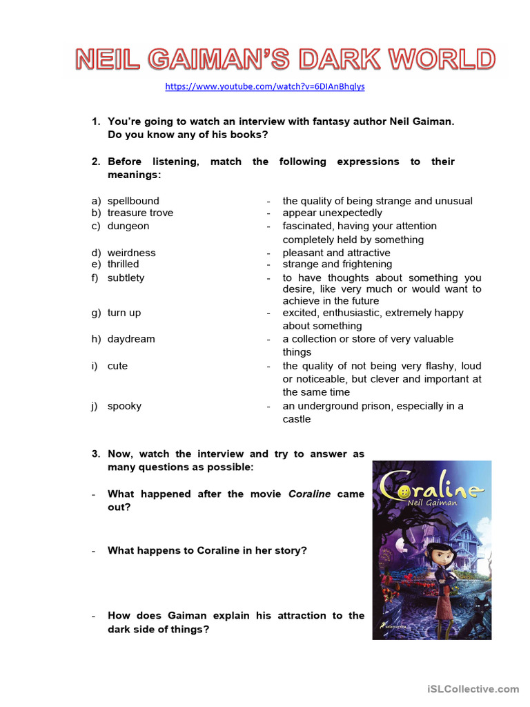 Interview With Neil Gaiman | PDF