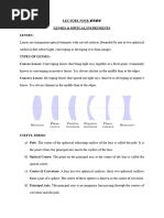 Effective Focal Length of Lens Combinations | PDF | Optics | Light