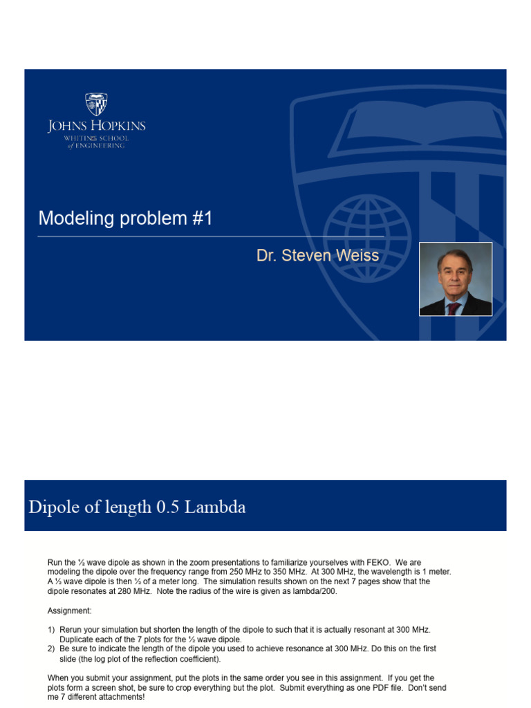 Modeling Problem #1 | PDF | Science & Mathematics