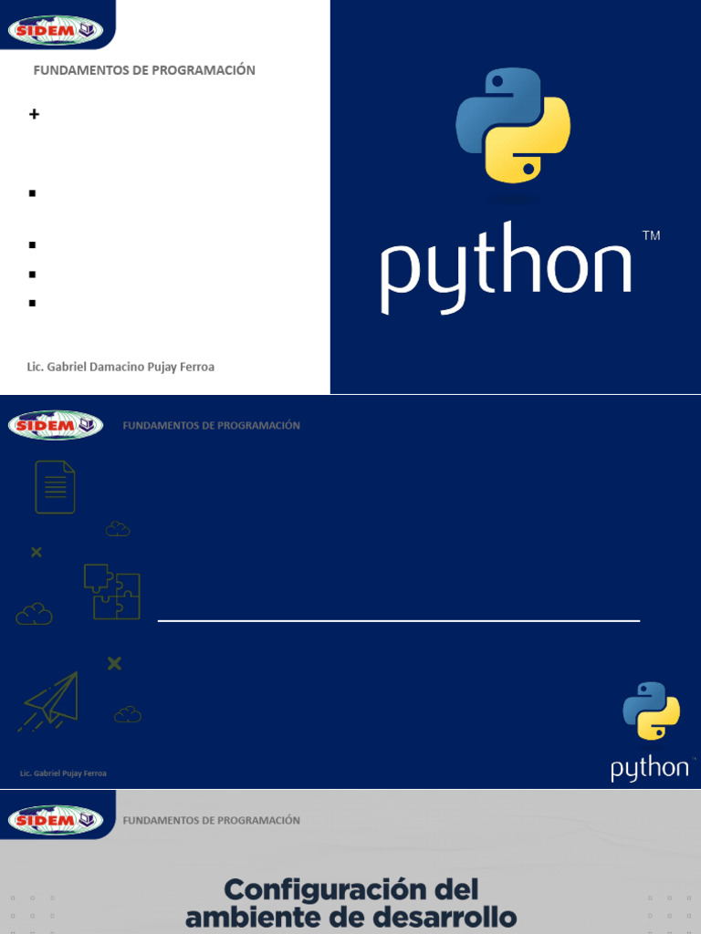Sesion 10 Fundamentos De Python Pdf Informática Ingeniería De 2376