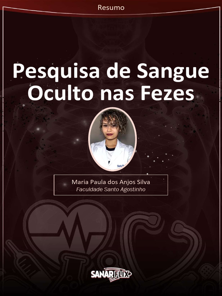 Pesquisa de Sangue Oculto Nas Fezes | PDF | Câncer | Câncer colorretal