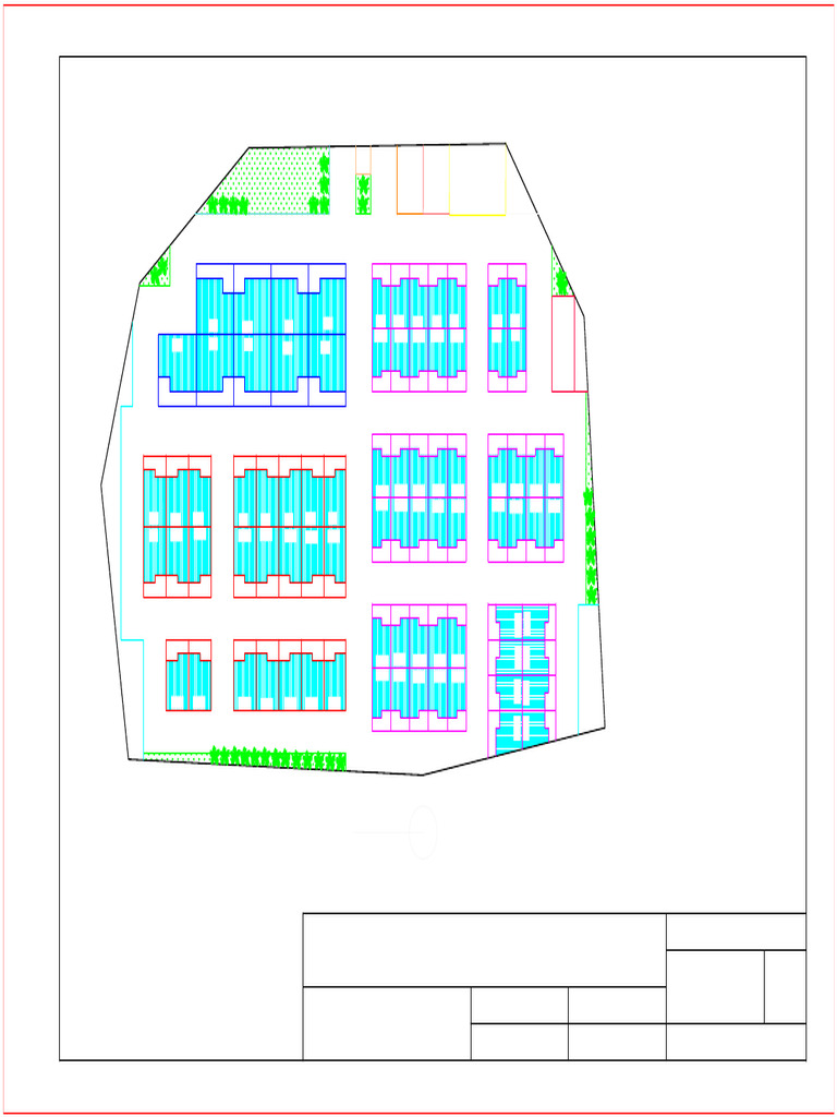 Tanaman: SKALA 1:100 Site Plan SKALA 1:100 | PDF