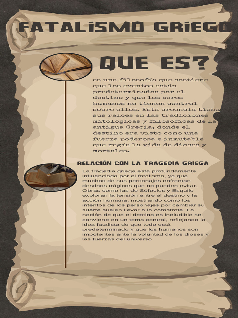L Fatalismo Griego | PDF | Ciencias sociales | Adultos jóvenes