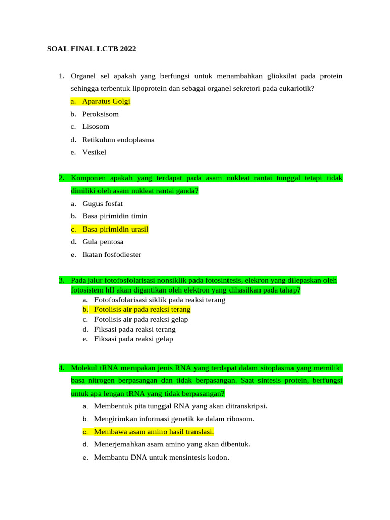 Dampak Badai Tropis pada Kambing | PDF | Sains & Matematika