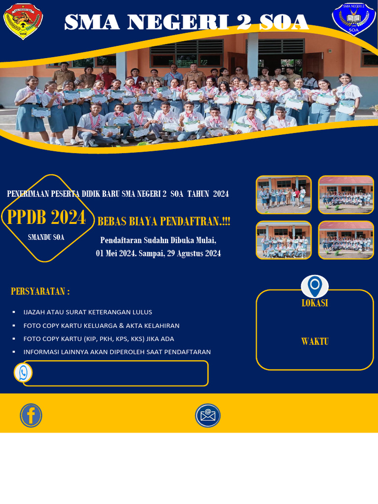 Poster PPDB Smandu Soa | PDF