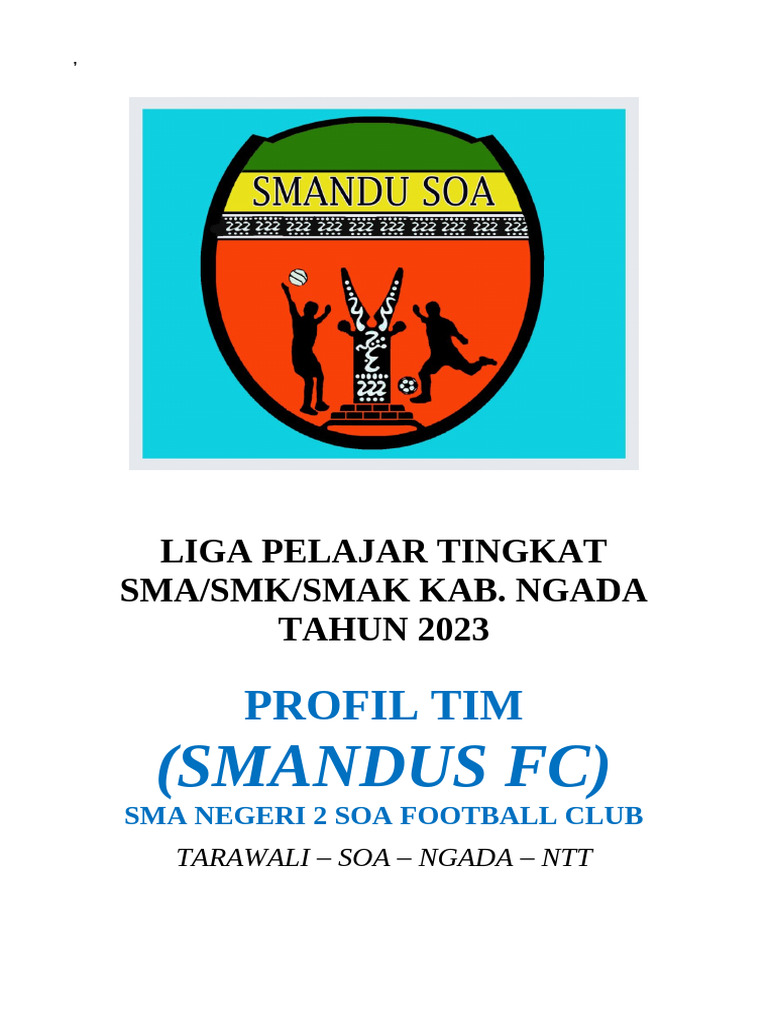 Format Profil Tim Putra | PDF