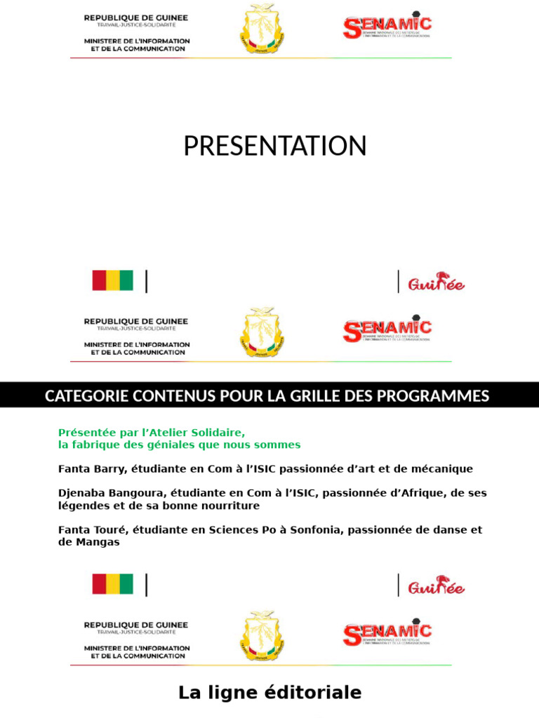 Presentation Grand Concours de La TV Thematique - Contenus Pour La ...