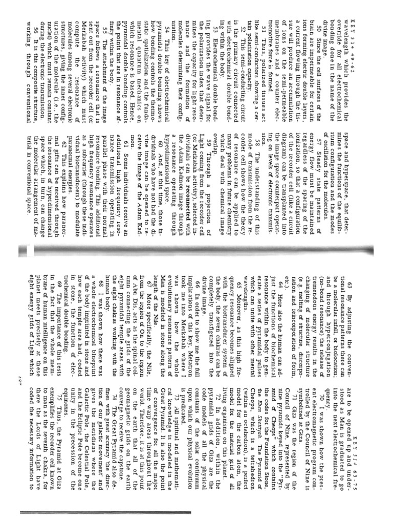 Keys - of - Enoch - JJ - Hurtak - Key 3.1.4 (59-62) | PDF | Resonance ...