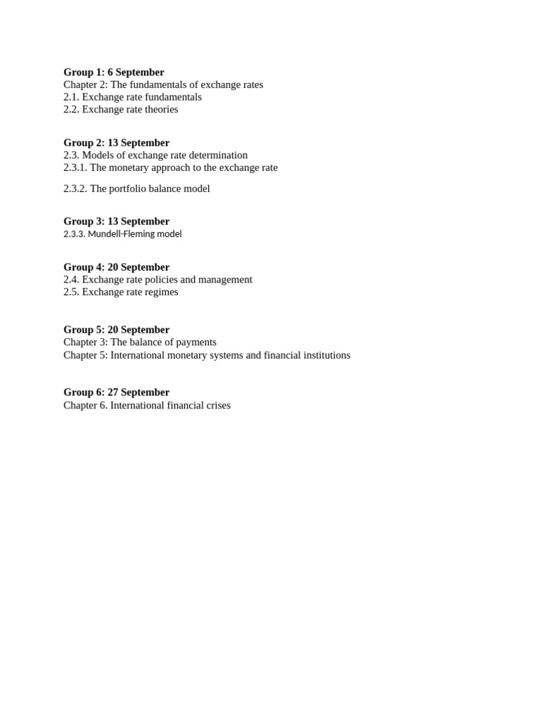 Exchange Rate Fundamentals and Models | PDF