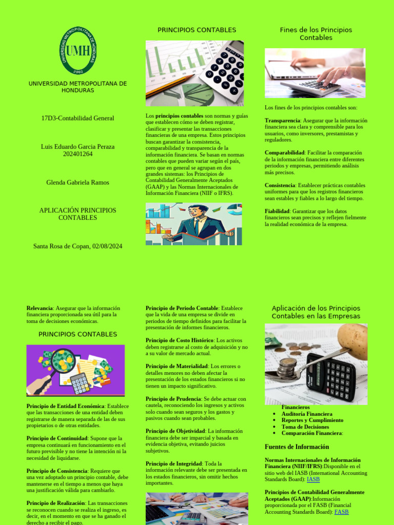 Trifolio | PDF | normas internacionales de INFORMACION FINANCIERA ...