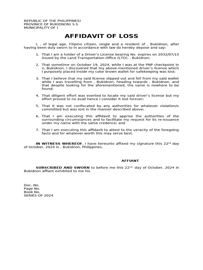 Affi Loss | PDF
