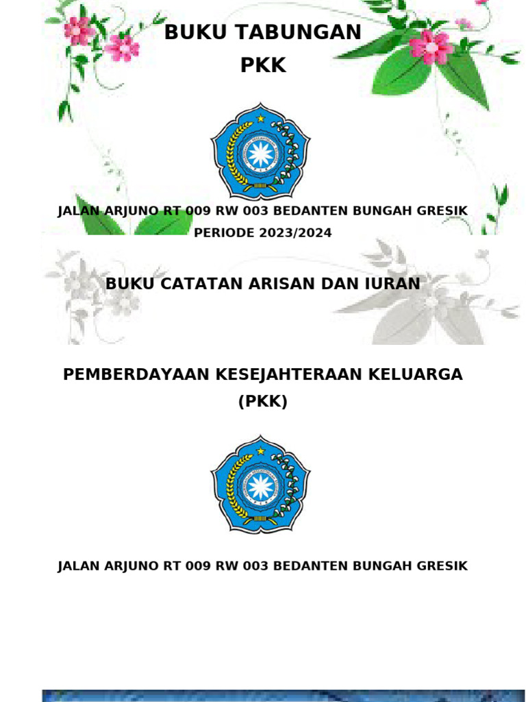 Cover Buku Tabungan | PDF