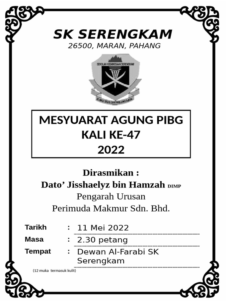 Buku Program Pibg 2022 | PDF