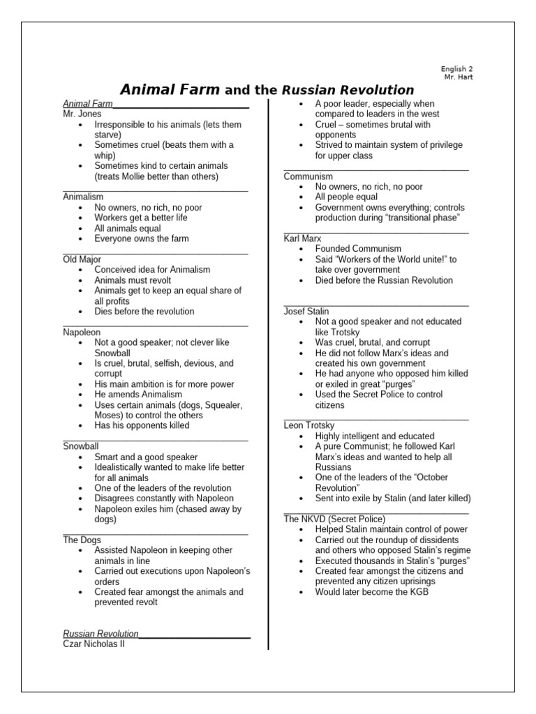 Animal Farm: and The | PDF | Joseph Stalin | Politics Of The Soviet Union