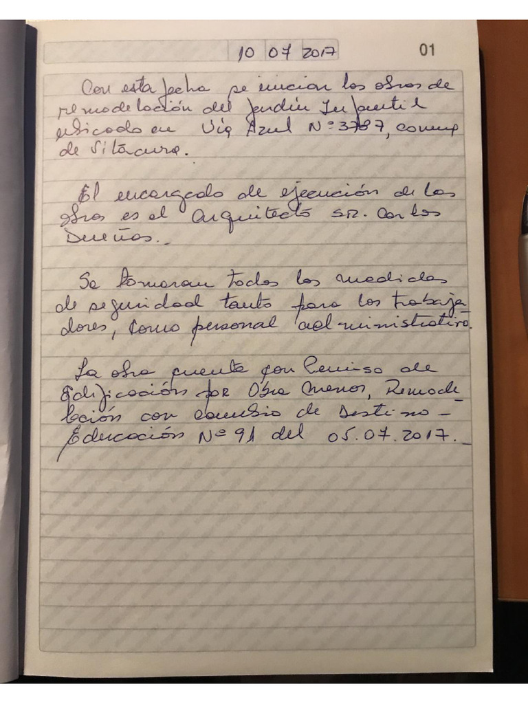 Libro de Obras Ejemplo | PDF