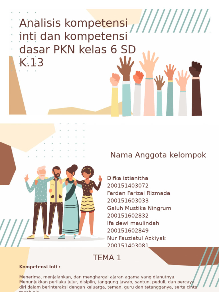 Analisis PKN Tema Kelas 6 | PDF