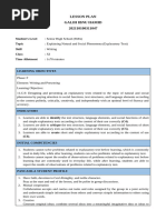 Semi-Detailed Lesson Plan Template | PDF | Lesson Plan | Learning