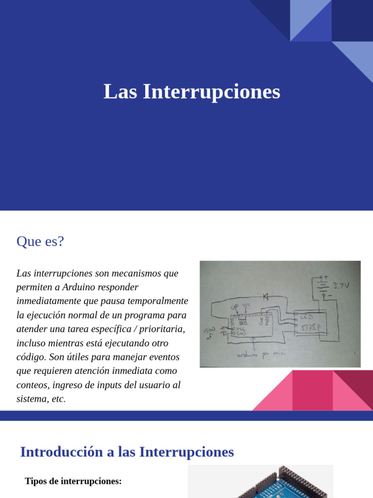 Las Interrupciones | PDF | Arduino | Informática