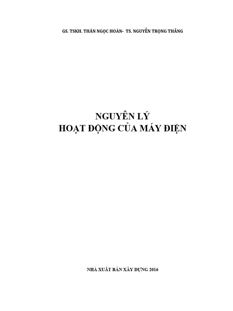 Nguyen Ly H.D May Dien | PDF