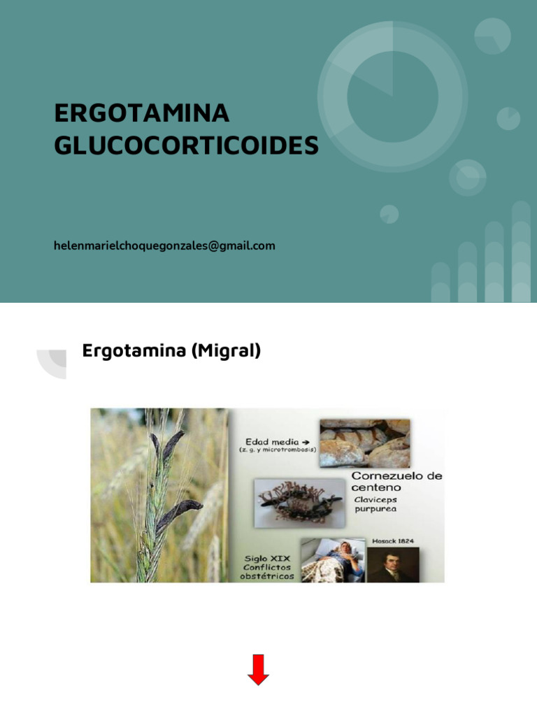 Ergotamina y Glucocorticoides | PDF | Hormona adrenocorticotrópica ...