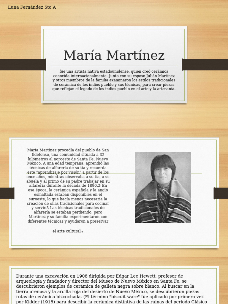 Cerámica Tradicional de María Martínez | PDF | Cerámica