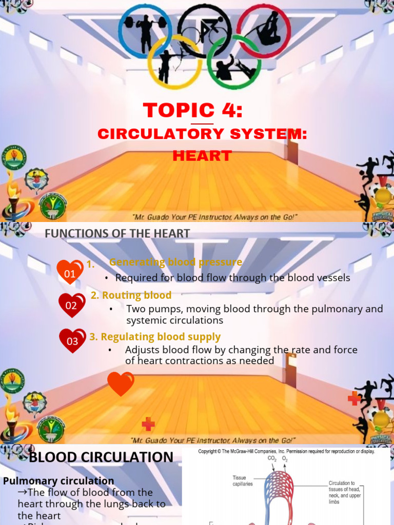 Circulatory System TOPIC 4 | PDF | Heart Valve | Heart