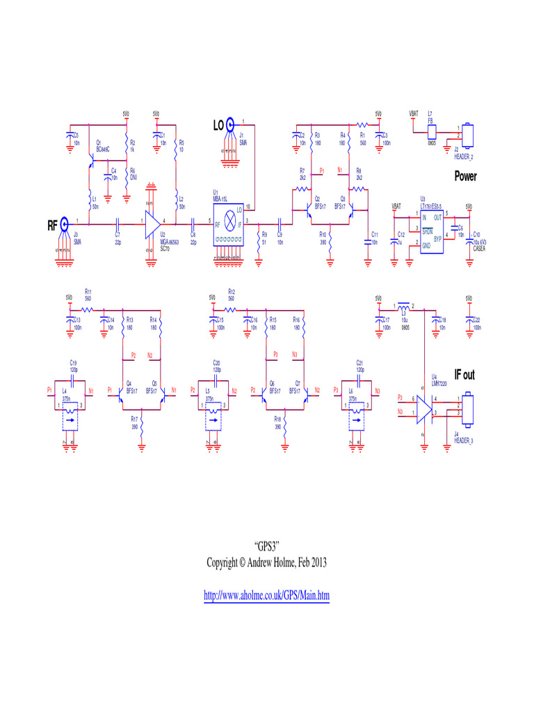 GPS3 Schematic | PDF
